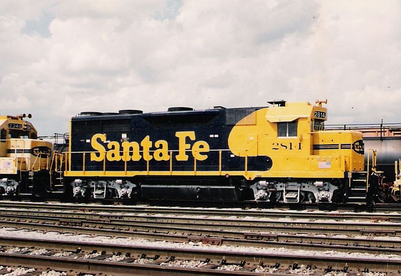 ATSF GP 35U 2814